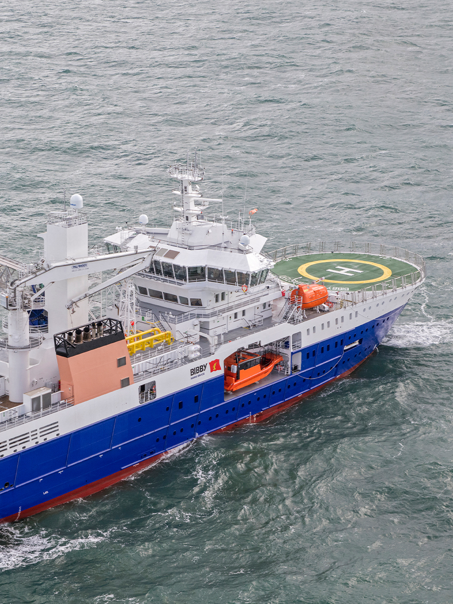 Bibby WaveMaster Horizon Walk to Work Service Operation Vessel Bibby WaveMaster Horizon Walk to Work Service Operation Vessel