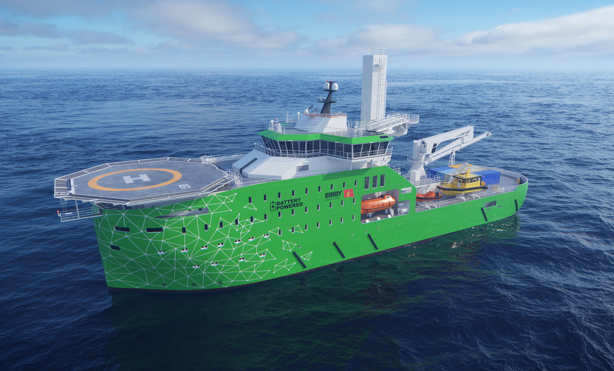 eCSOV | The Electric Commissioning Service Operation Vessel | Bibby Marine